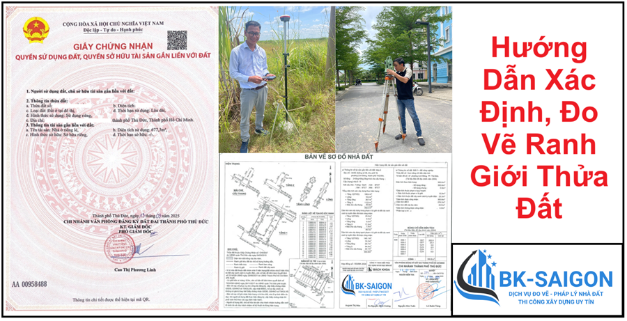 Hướng Dẫn Xác Định, Đo Vẽ Ranh Giới Mảnh Đất – Tránh Tranh Chấp, Đúng Quy Định